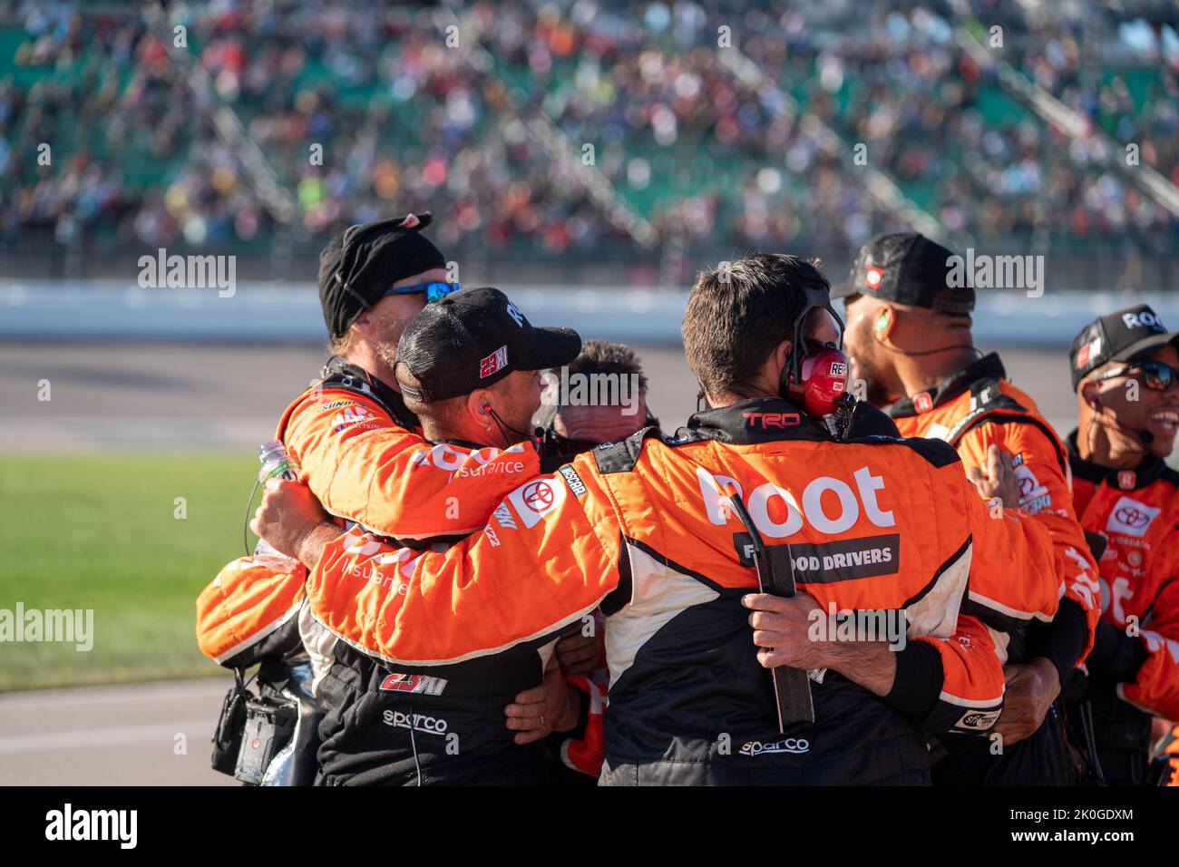 Kansas City, KC, USA. 9th July, 2022. Bubba Wallace wins for the ...