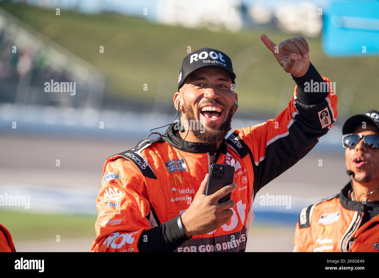 Kansas City, KC, USA. 9th July, 2022. Bubba Wallace wins for the ...