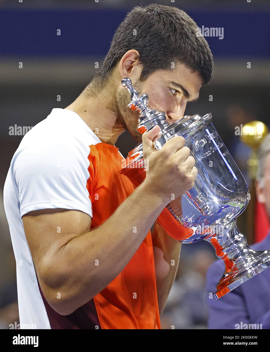 Flushing Meadow, United States. 11th Sep, 2022. Carlos Alcaraz of Spain ...