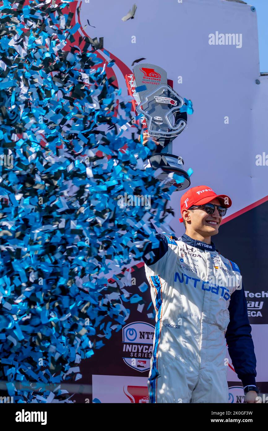 Monterey, CA, USA. 11th Sep, 2022. ALEX PALOU (10) of Barcelona, Spain ...