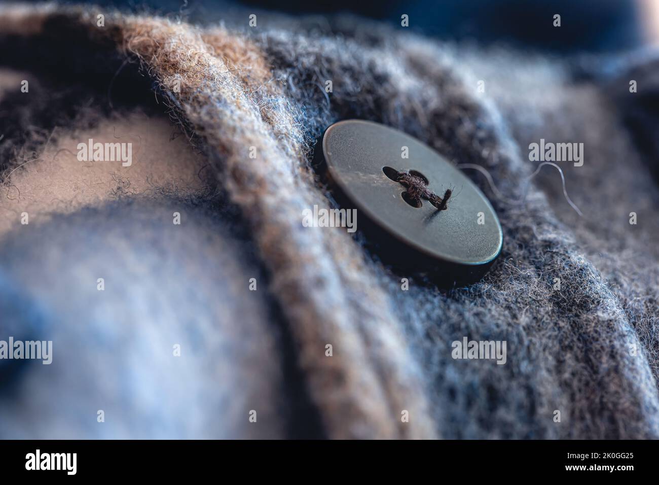 Closeup detail shot button hi-res stock photography and images - Alamy