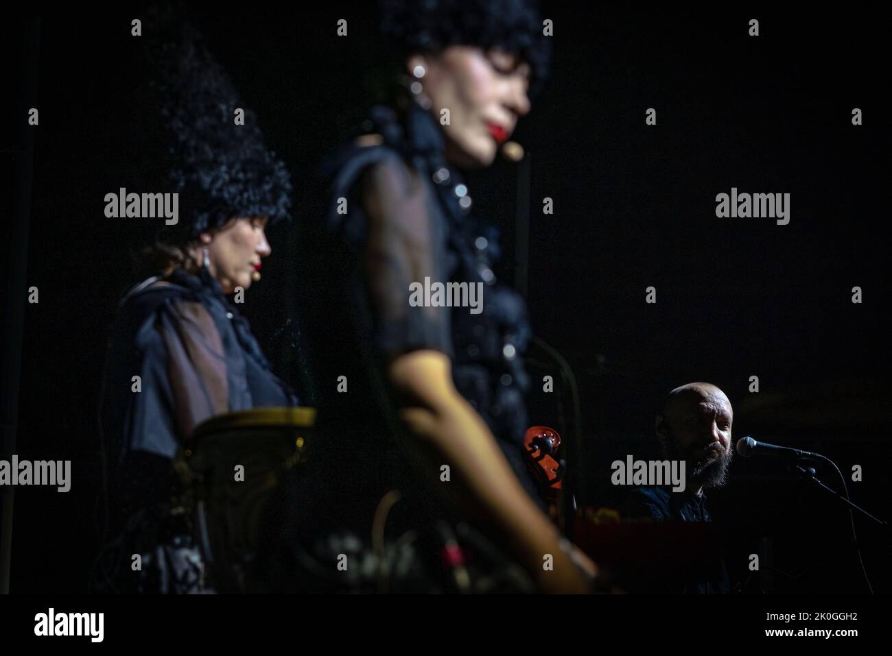 London, UK. 11th September 2022. DakhaBrakha perform at Turning Tides ...