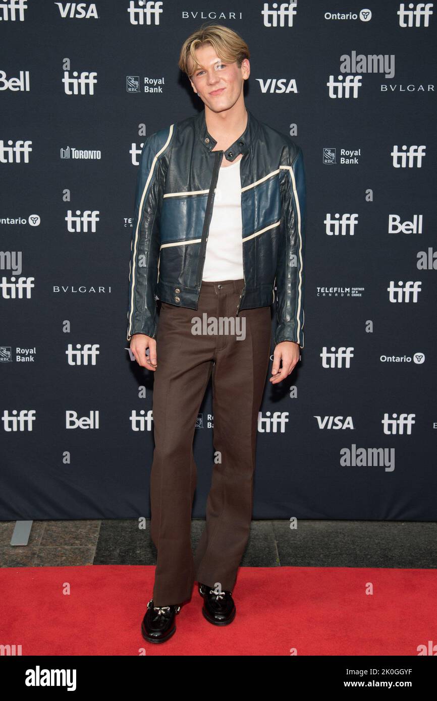 Toronto, Canada. 11th Sep, 2022. Davis Burleson attends the "My ...