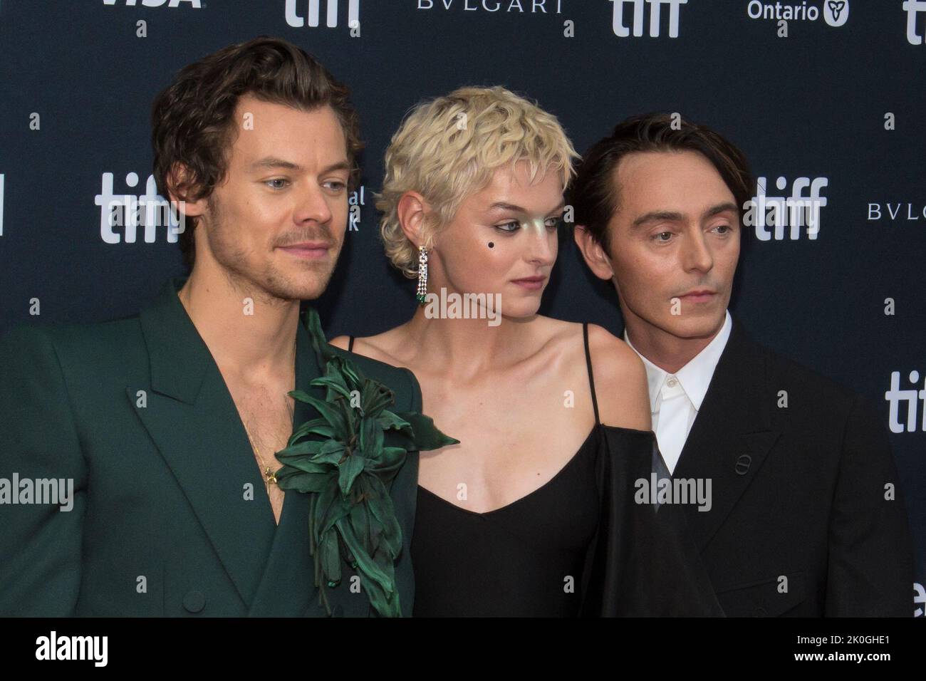 September 11, 2022, Toronto, Ontario, Canada: (L-R) Harry Styles, Emma ...