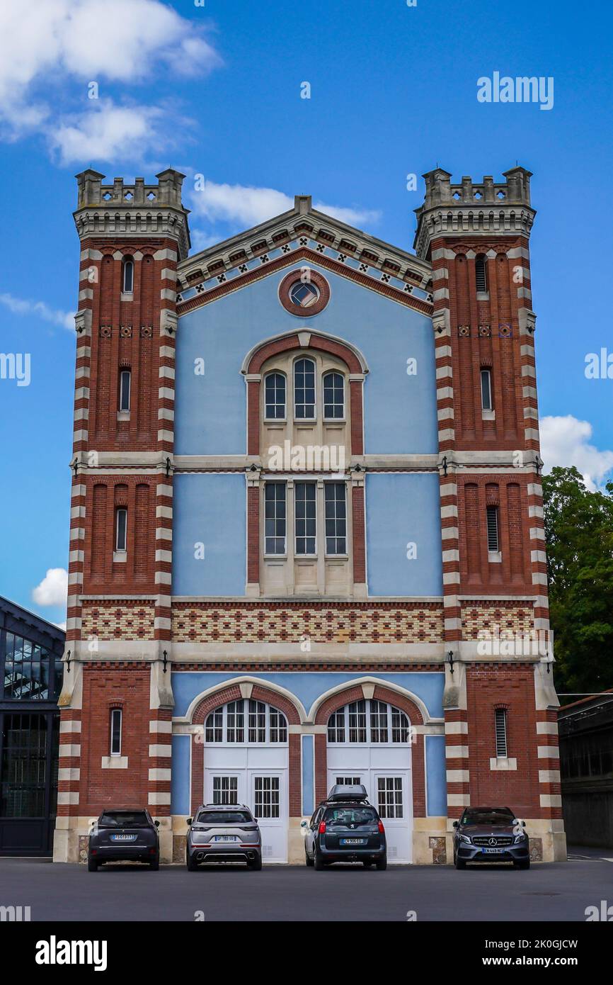The facilities of Champagne Pommery at the wine estate and historic ...