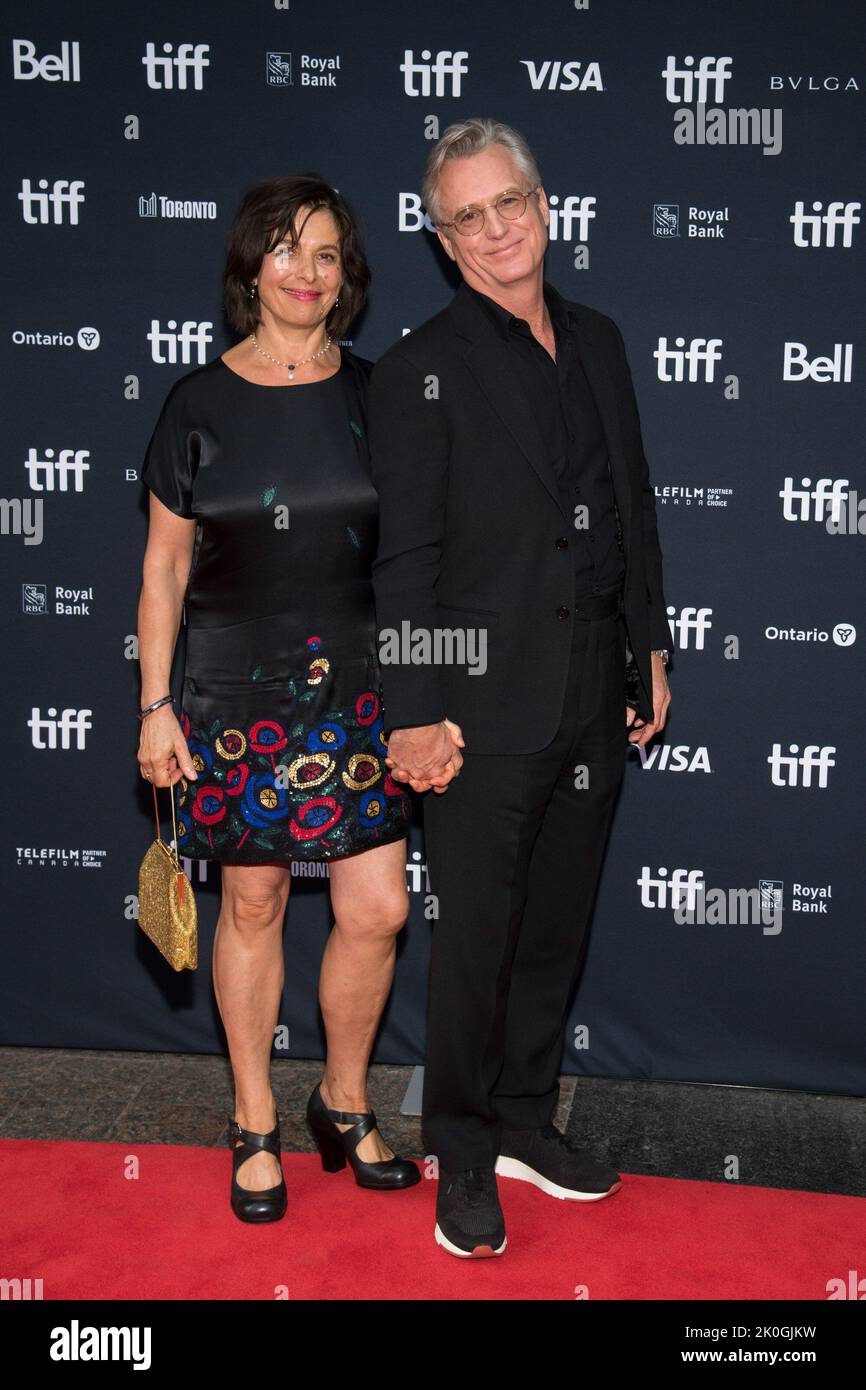 Toronto, Canada. 11th Sep, 2022. Rosalind Bennett (L) and Linus Roache ...