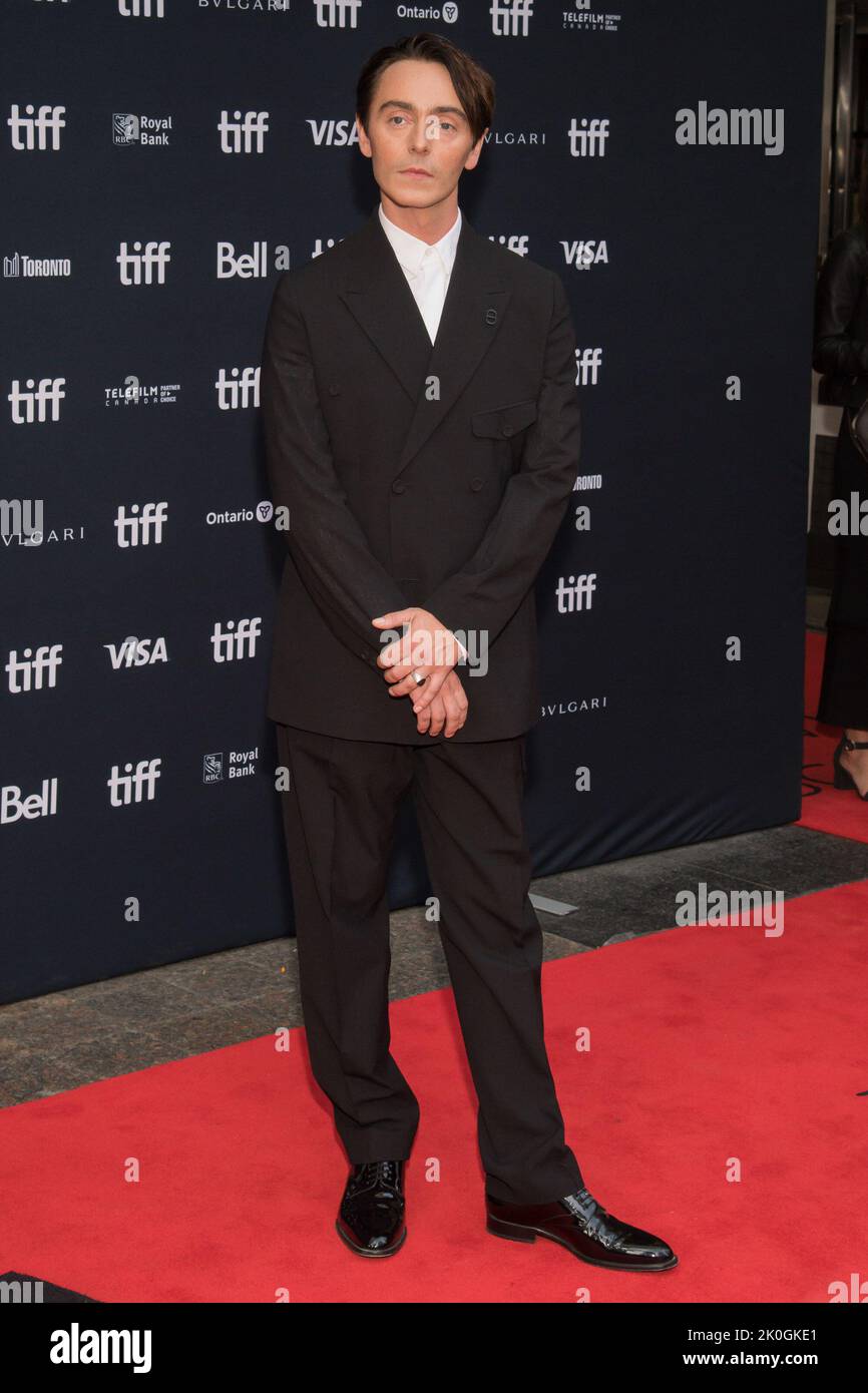 David Dawson attends the "My Policeman" Premiere during the 2022 ...