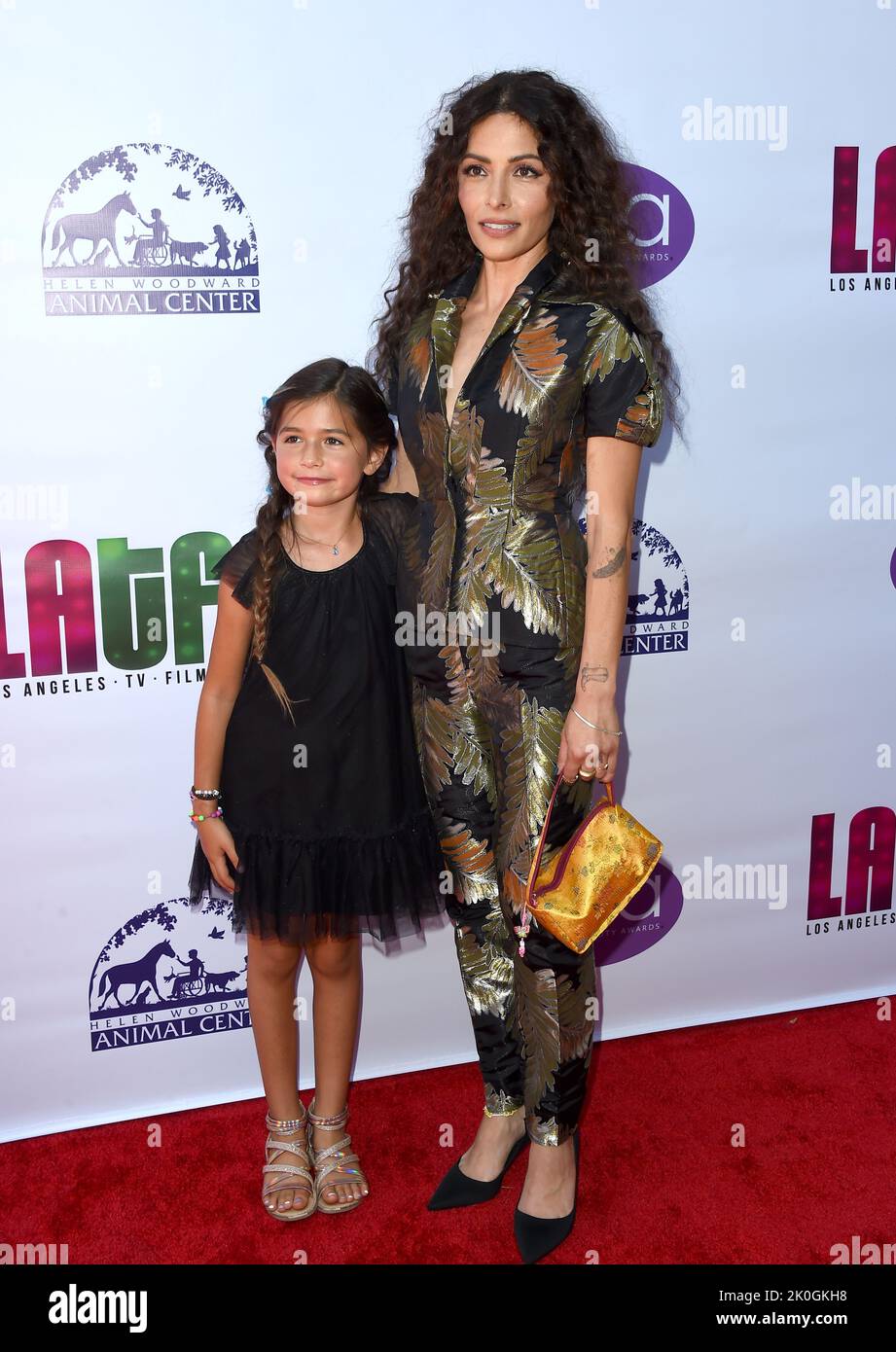 Hollywood, USA. 11th Sep, 2022. Sarah Shahi and daughter Violet Howey ...