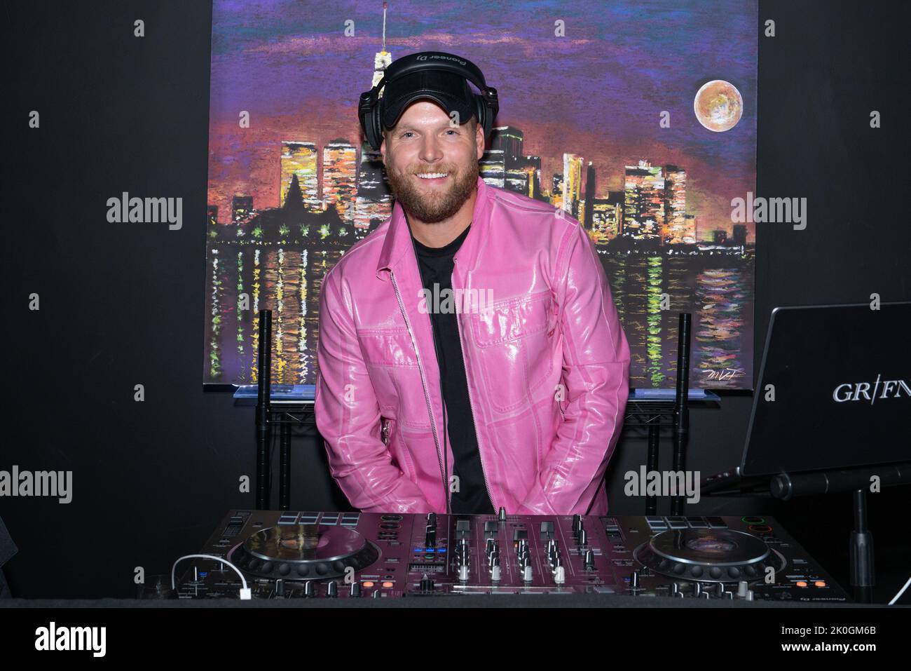 DJ Gr1fn Griffin attends the SohoMuse x NYFW Ignite the Runway Fashion ...