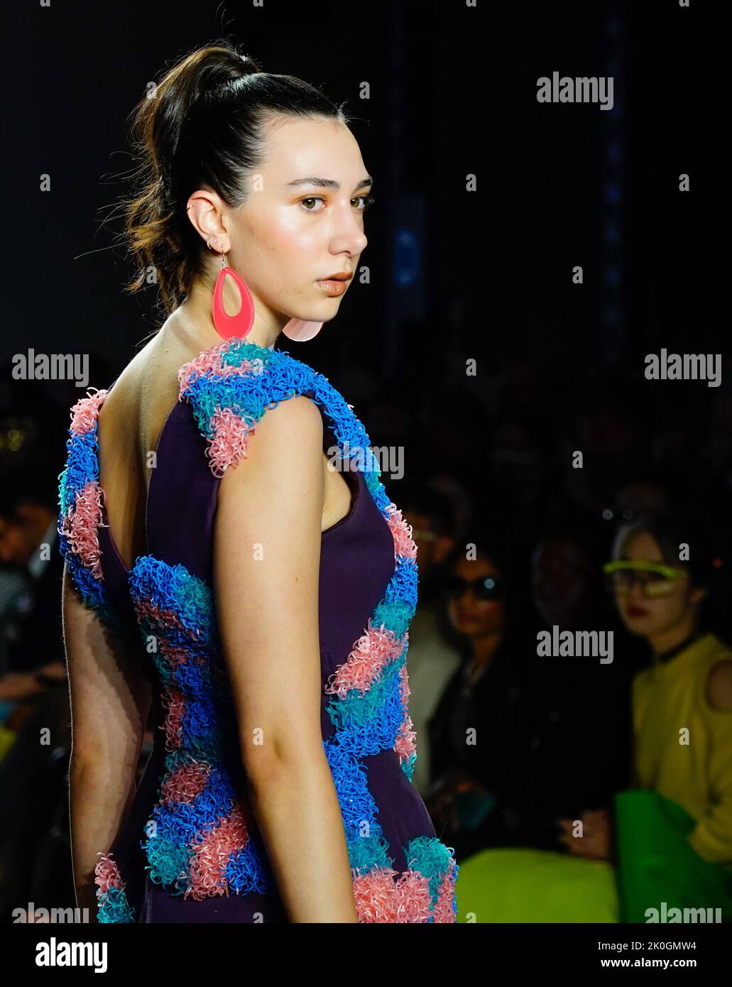 New York, USA. 11th Sep, 2022. Model on the runway Kylie Michelle ...