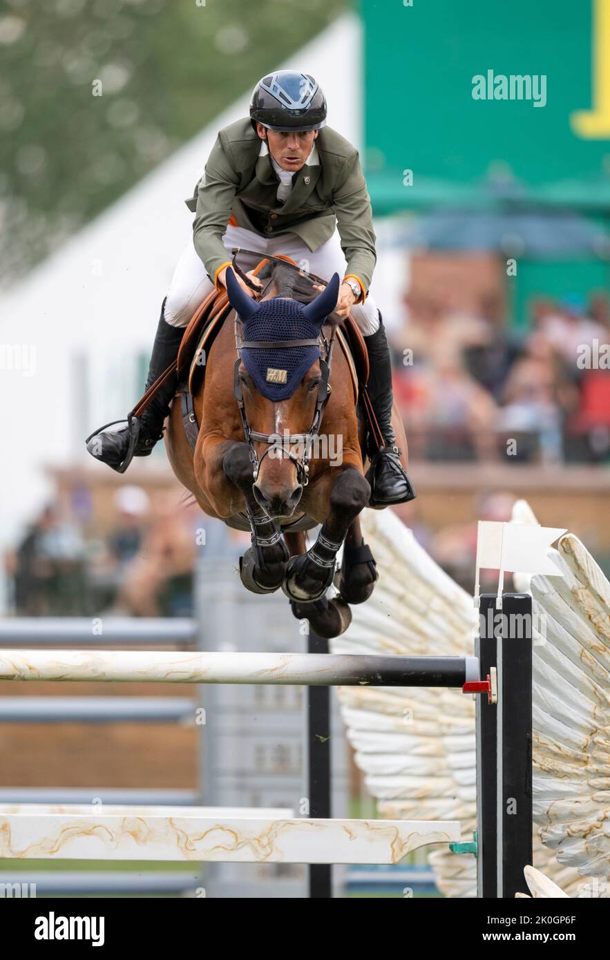 Calgary, Alberta, Canada, 11 September 2022. Peder Fredricson (SWE) H&M ...