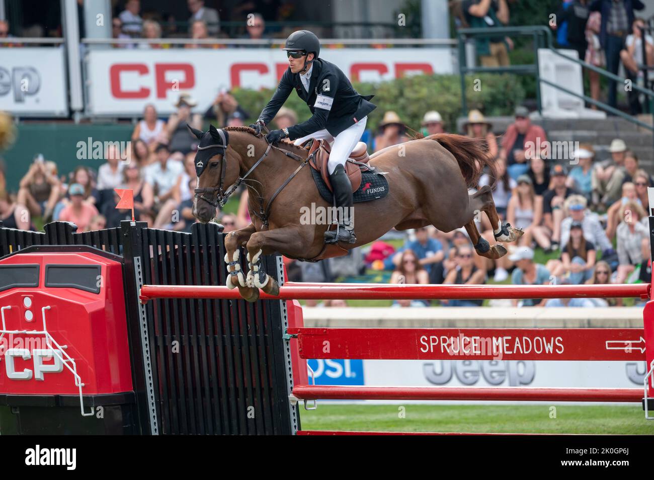 Calgary, Alberta, Canada, 11 September 2022. Henrik von Eckermann (SWE ...