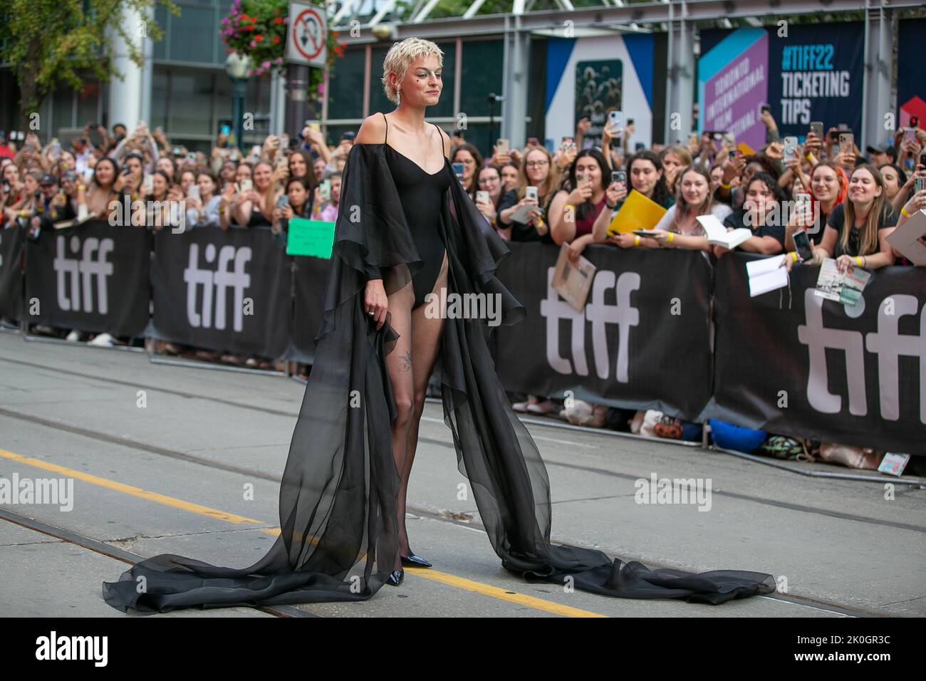 Toronto, Canada. 11th September, 2022. Emma Corrin attends the "My ...