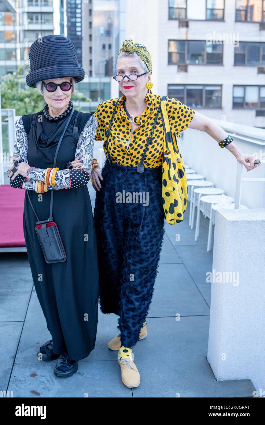 Jean Stone and Valerie Stone attend the Nabys Wielman NYFW SS23 Runway ...