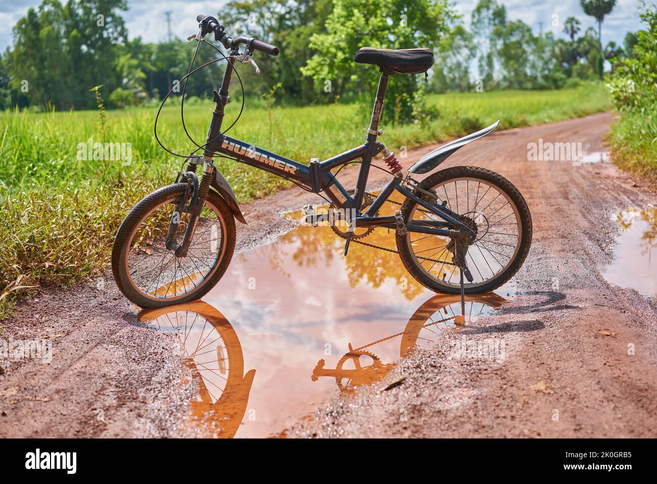 Puddle of water hi-res stock photography and images - Alamy