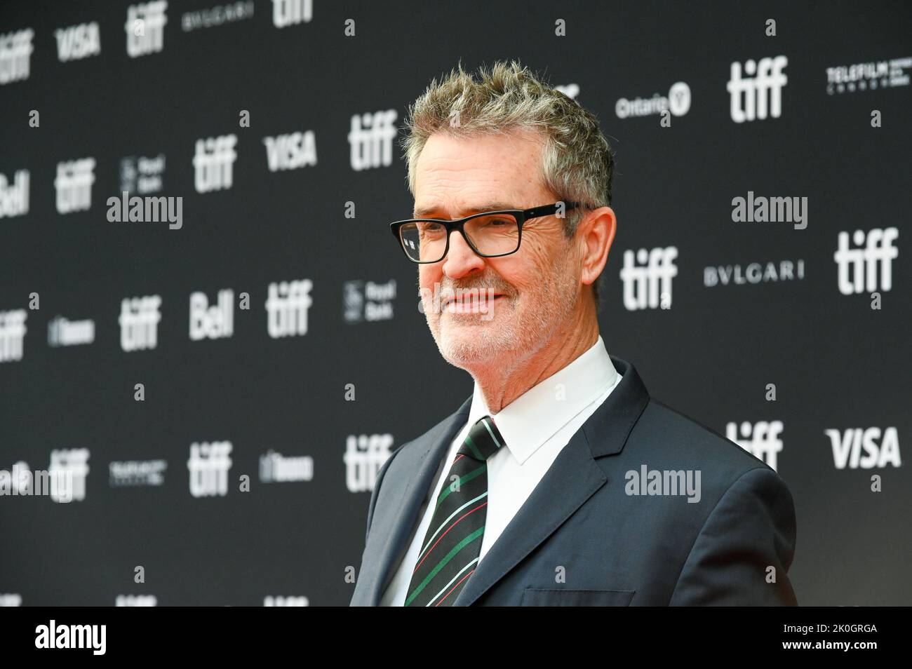 Rupert Everett arrives at the premiere of My Policeman during the 2022 ...