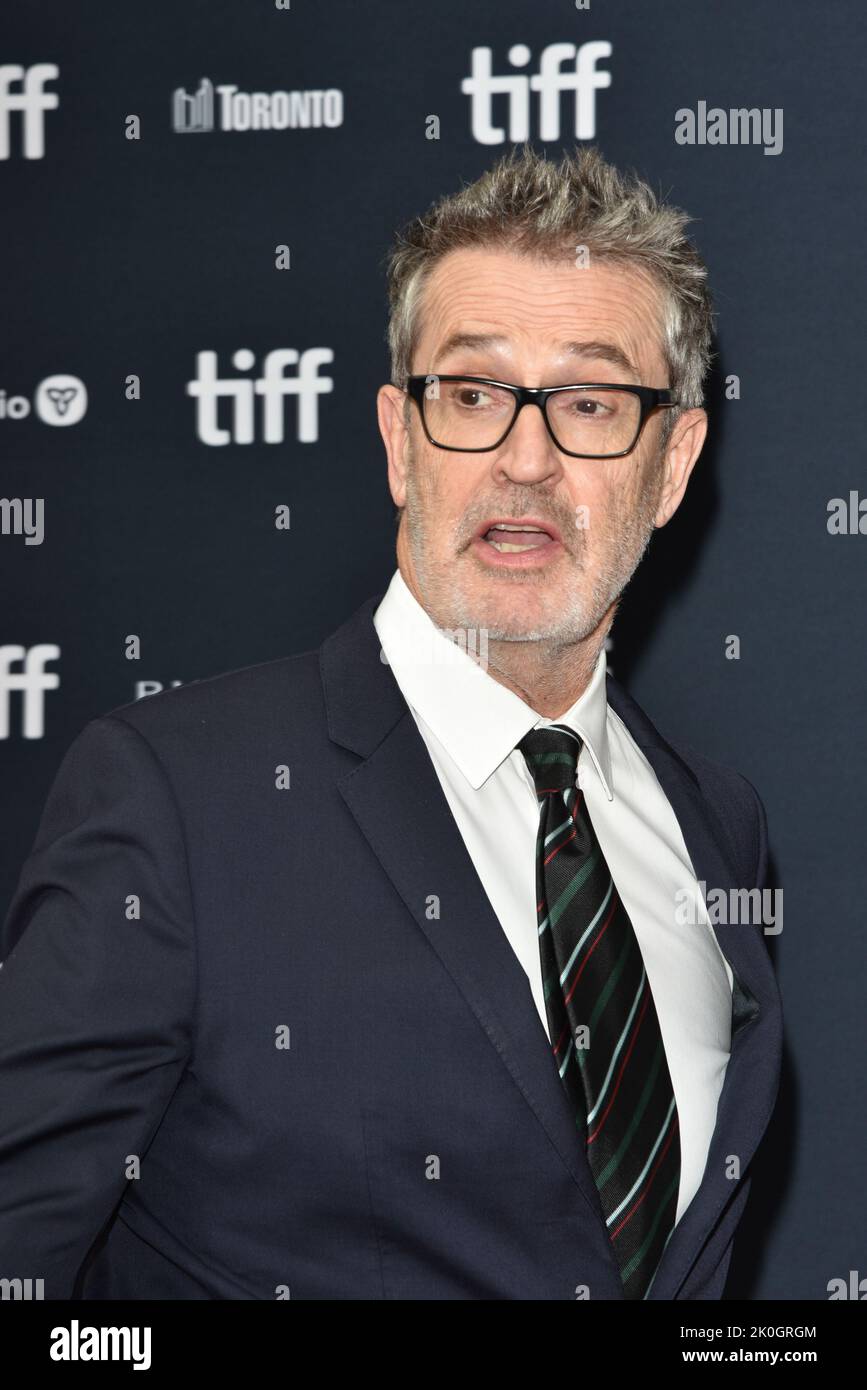 Rupert Everett arrives at the premiere of My Policeman during the 2022 ...