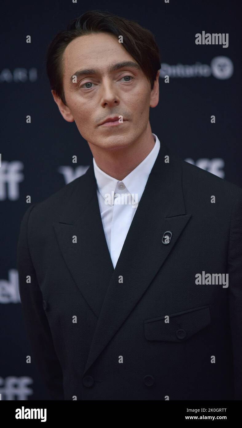 Toronto, Canada. 11th Sep, 2022. David Dawson attends the world ...