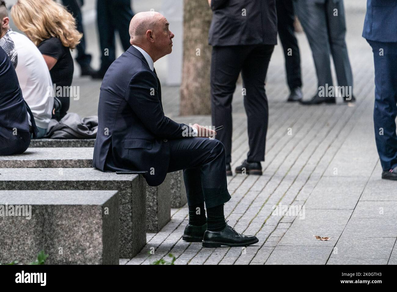 New York, NY - September 11, 2022: Secretary of Homeland Security ...