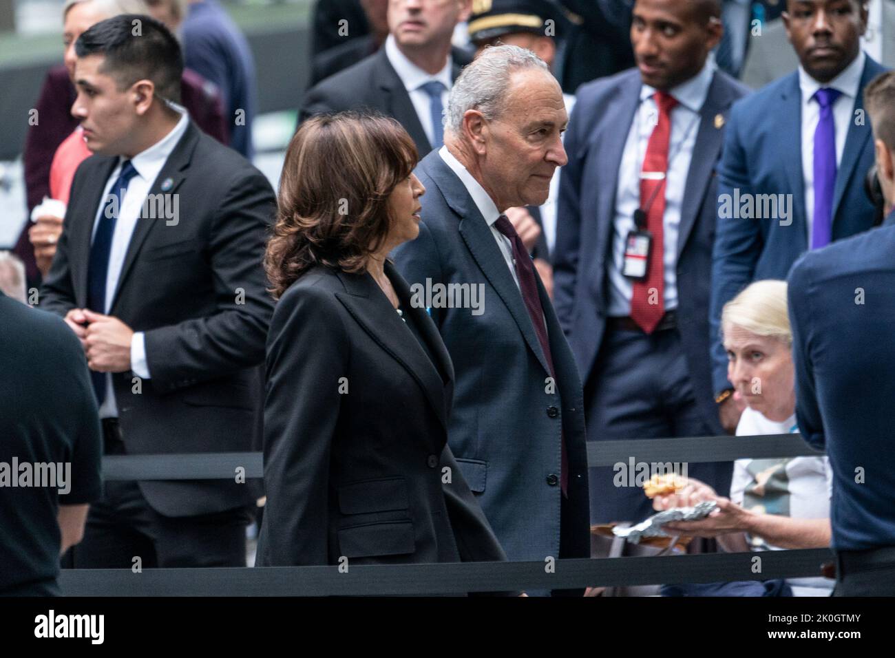 New York, NY - September 11, 2022: Vice President Kamala Harris and ...
