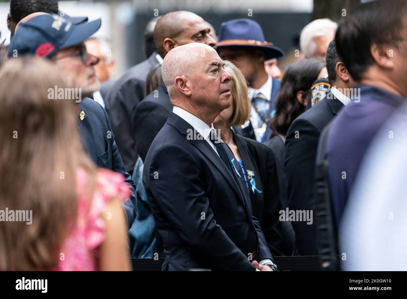 New York, NY - September 11, 2022: Secretary of Homeland Security ...
