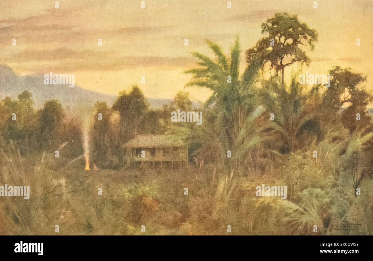 A Forest Tai from the book ' Burma ' painted and described by Kelly, R ...