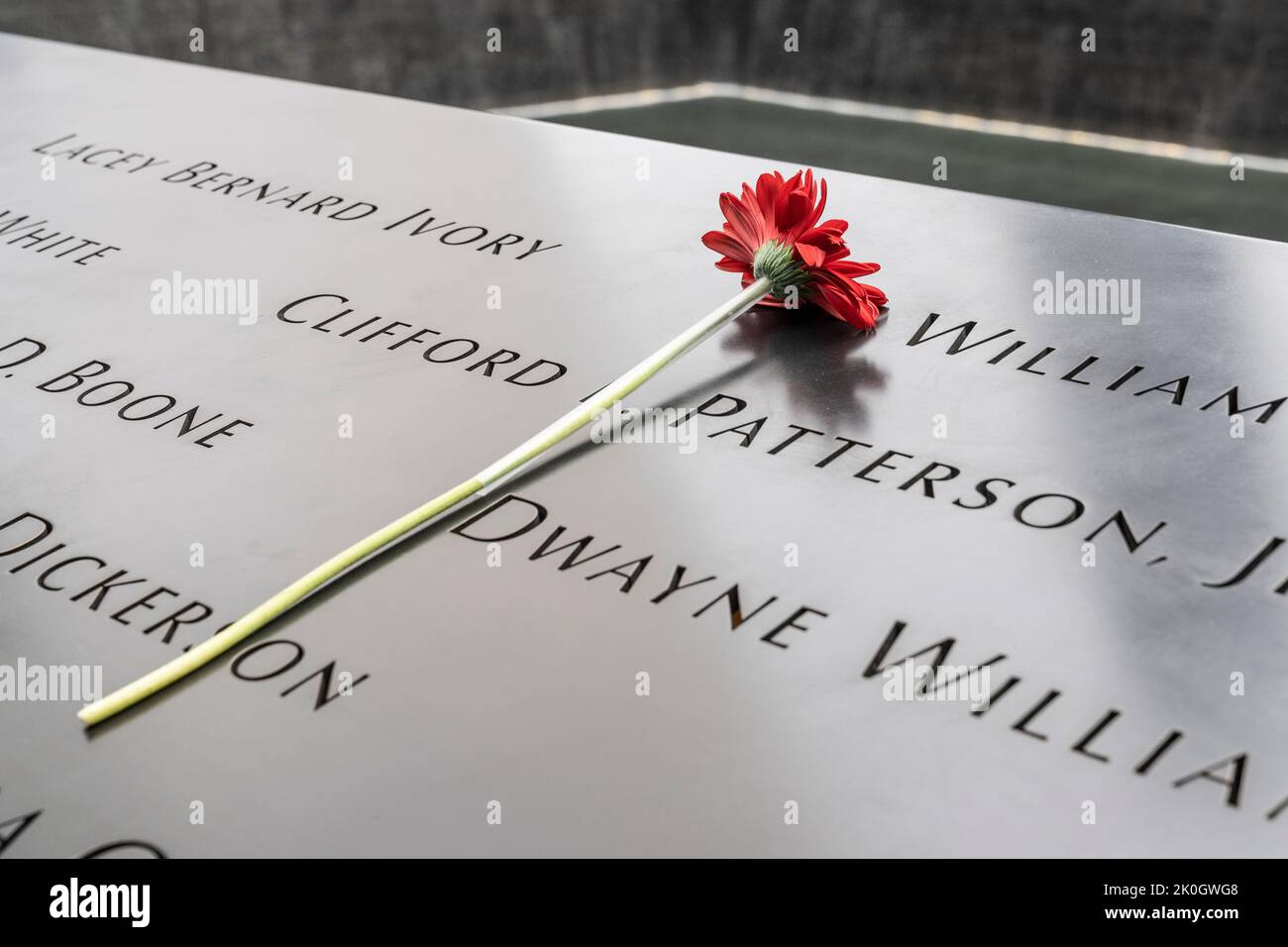 New York, NY - September 11, 2022: Atmosphere during 9/11 Memorial 21st ...