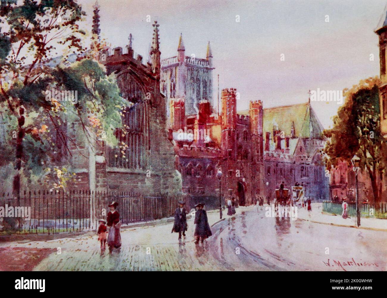 Trinity cambridge 1907 hi-res stock photography and images - Alamy