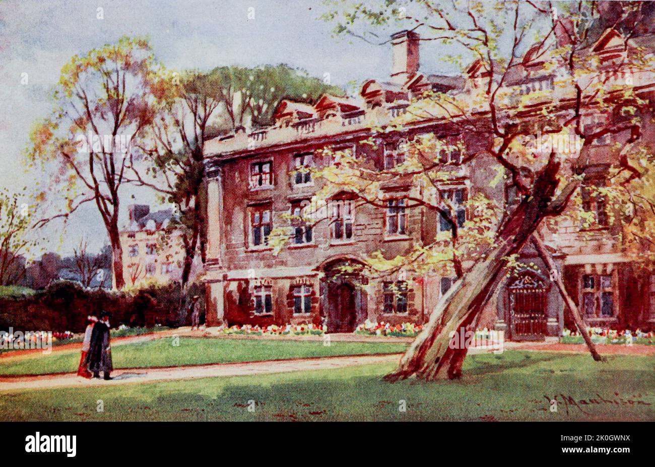 The Fellows' Building in Christ's College Cambridge This building is in ...