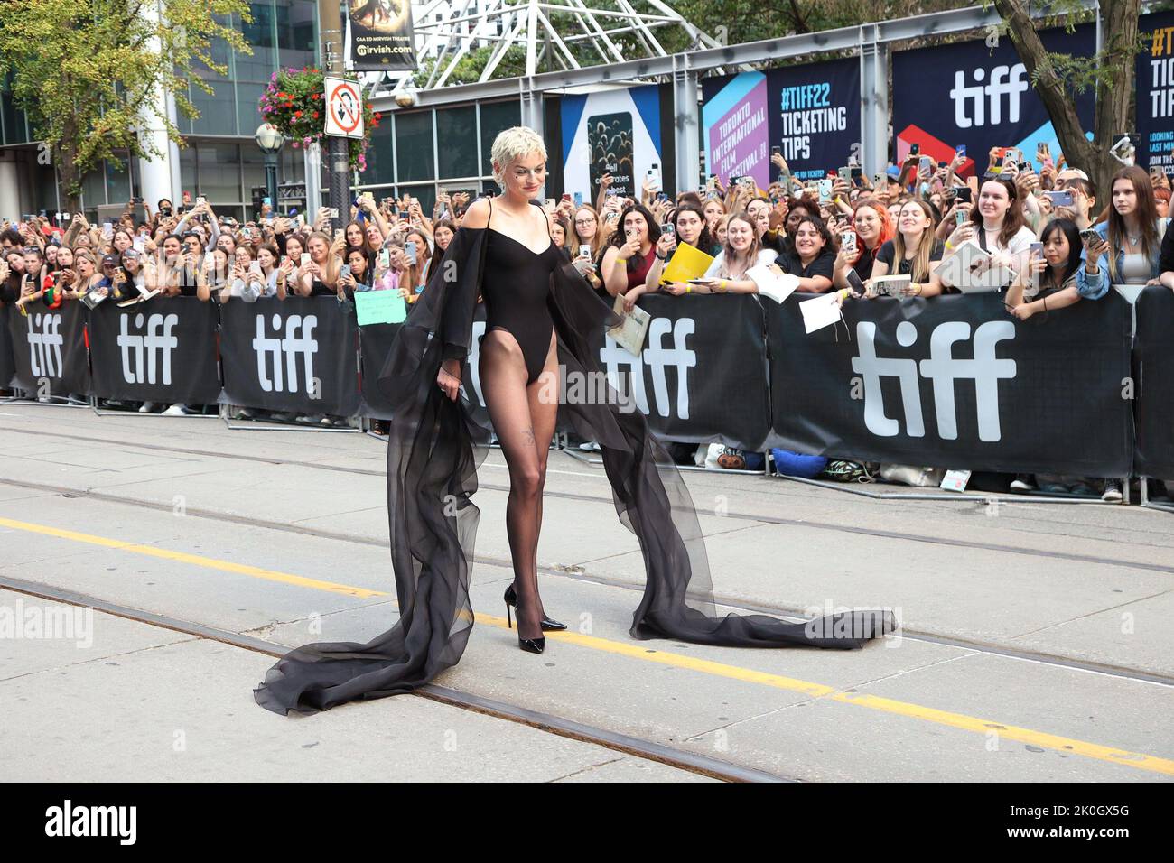 Toronto, ON. 11th Sep, 2022. Emma Corrin at arrivals for MY POLICEMAN ...