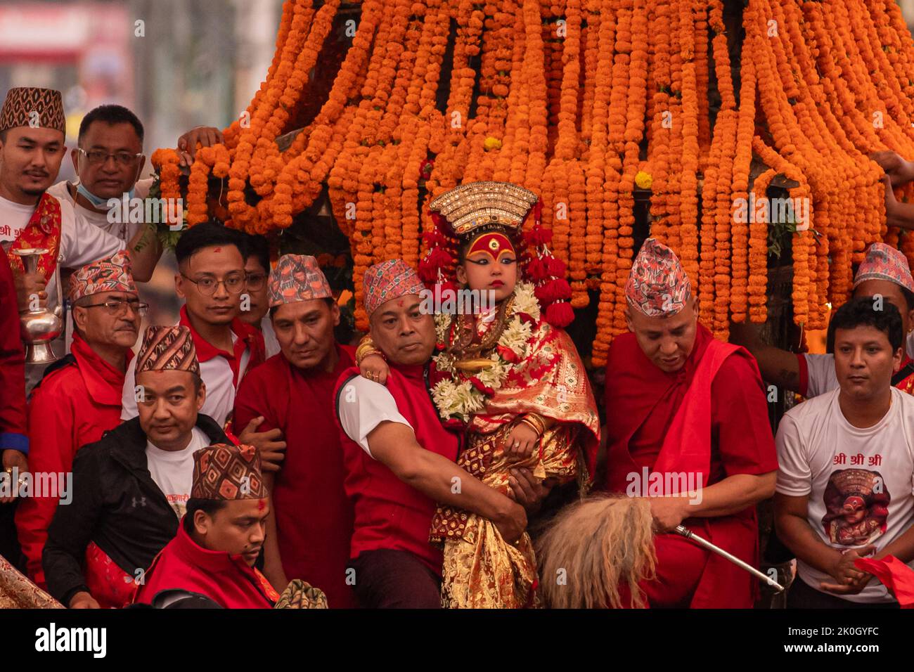 Indra Jatra Festival Stock Photo - Alamy