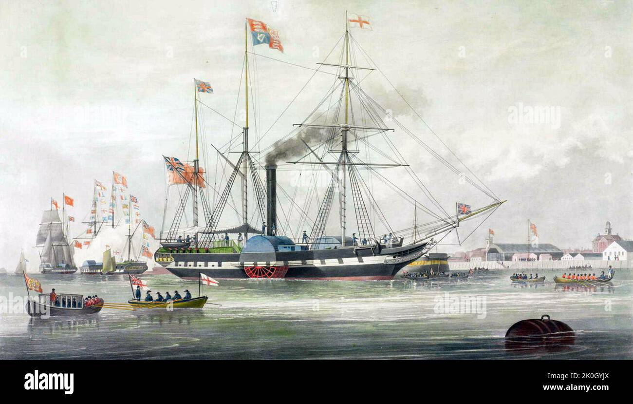 Merchant ship queen victoria hi-res stock photography and images - Alamy