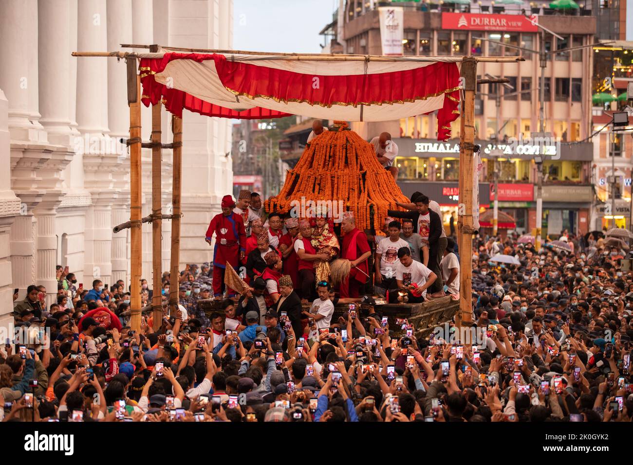 Indra Jatra Festival Stock Photo - Alamy