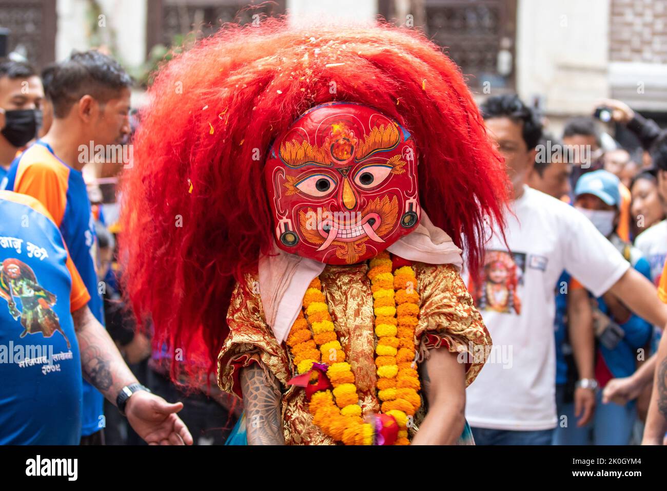 Indra jatra hi-res stock photography and images - Alamy