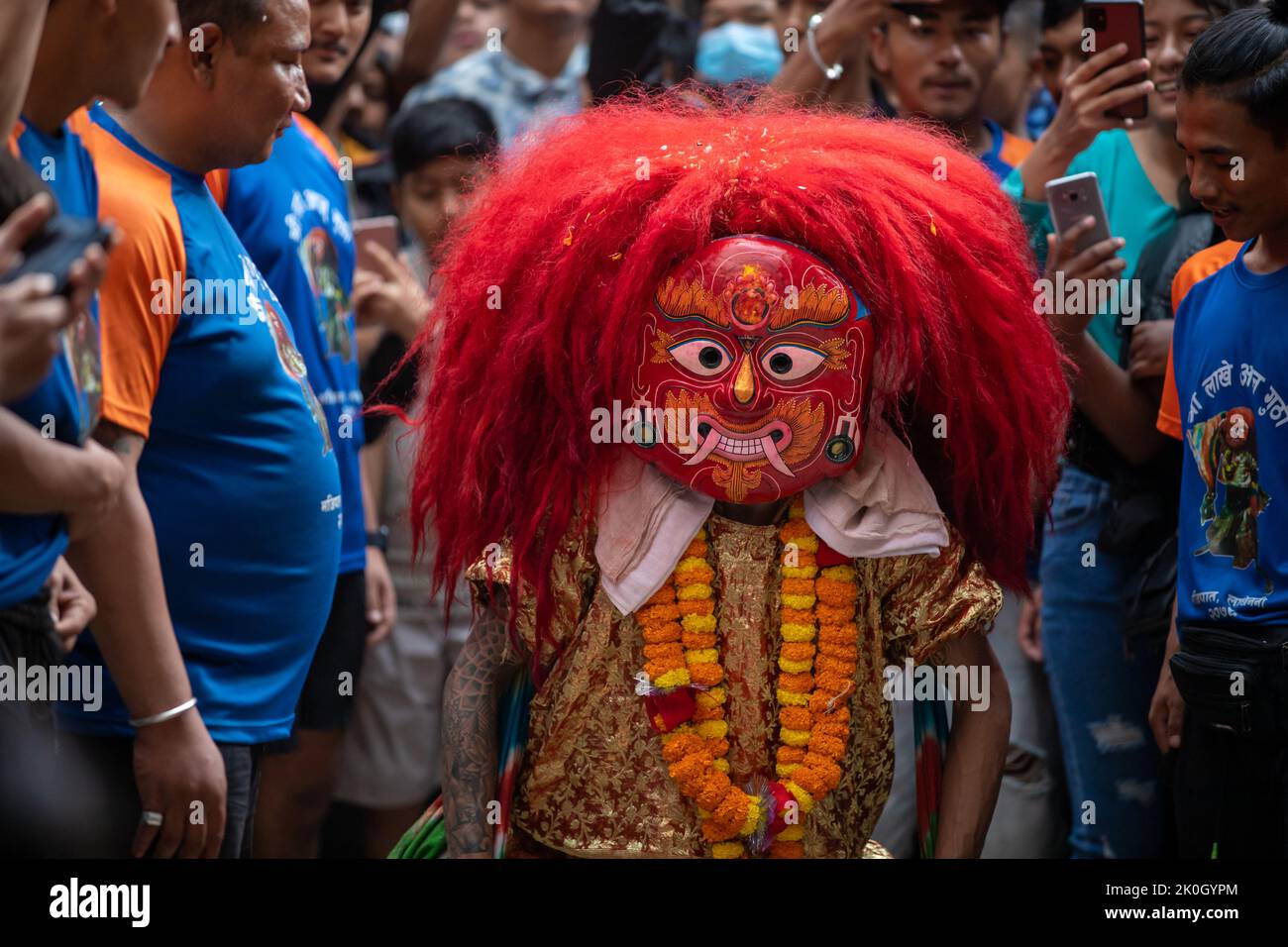 Indra Jatra Festival Stock Photo - Alamy
