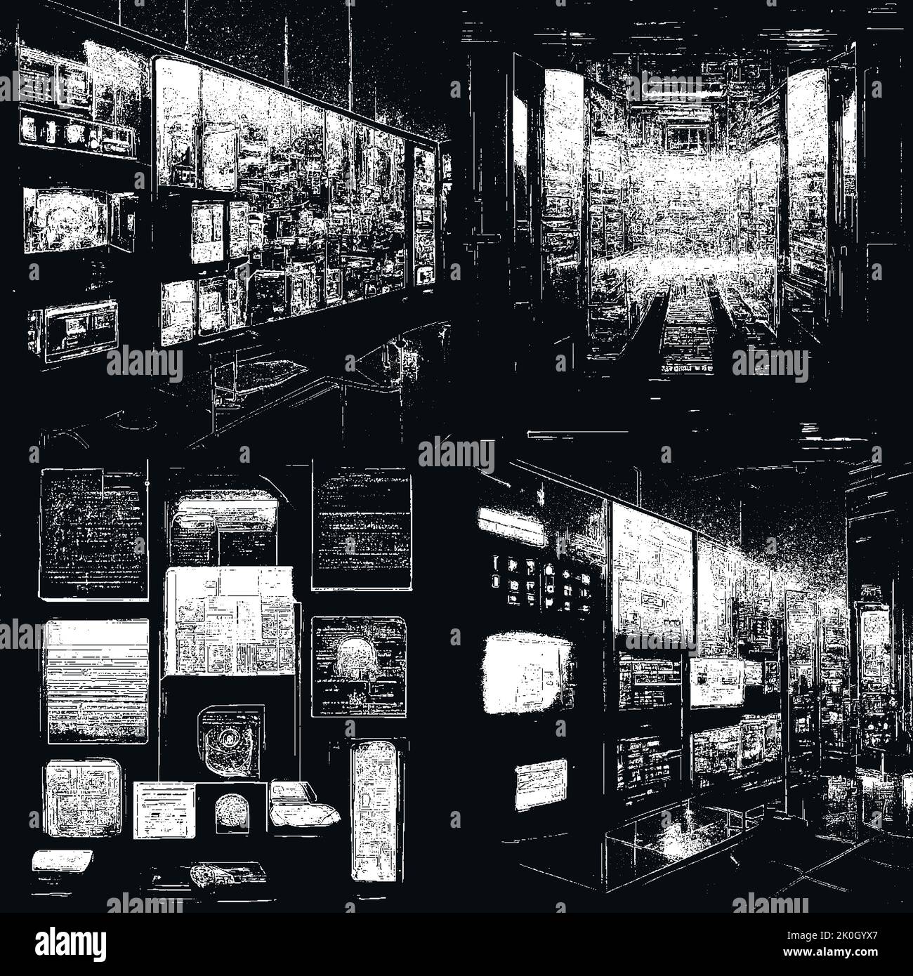 Pc computer motherboard motherboard Stock Vector Images - Alamy