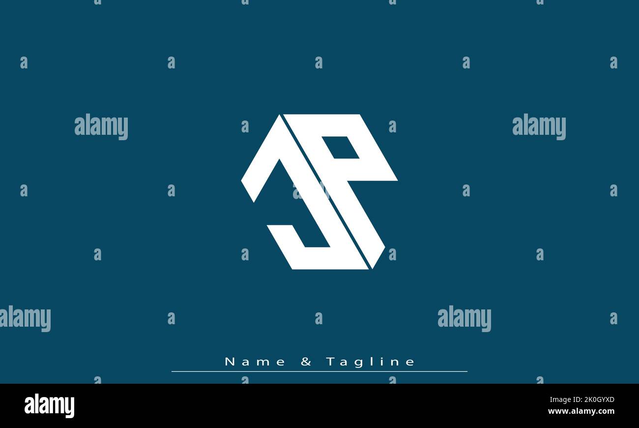 Jp logotype hi-res stock photography and images - Alamy