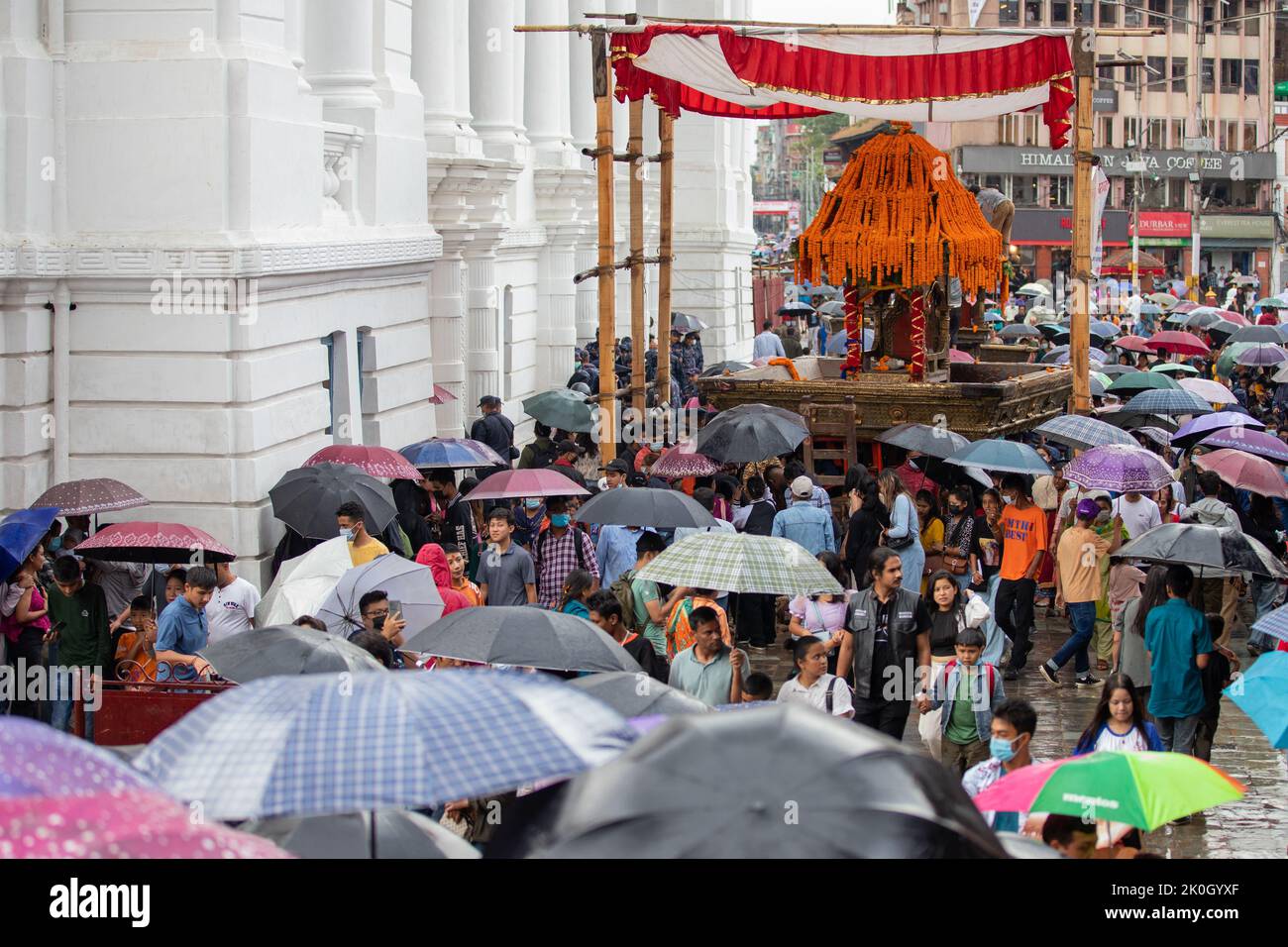 Indra Jatra Festival Stock Photo - Alamy