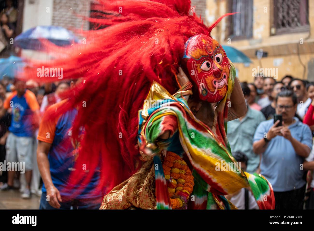 Indra Jatra Festival Stock Photo - Alamy