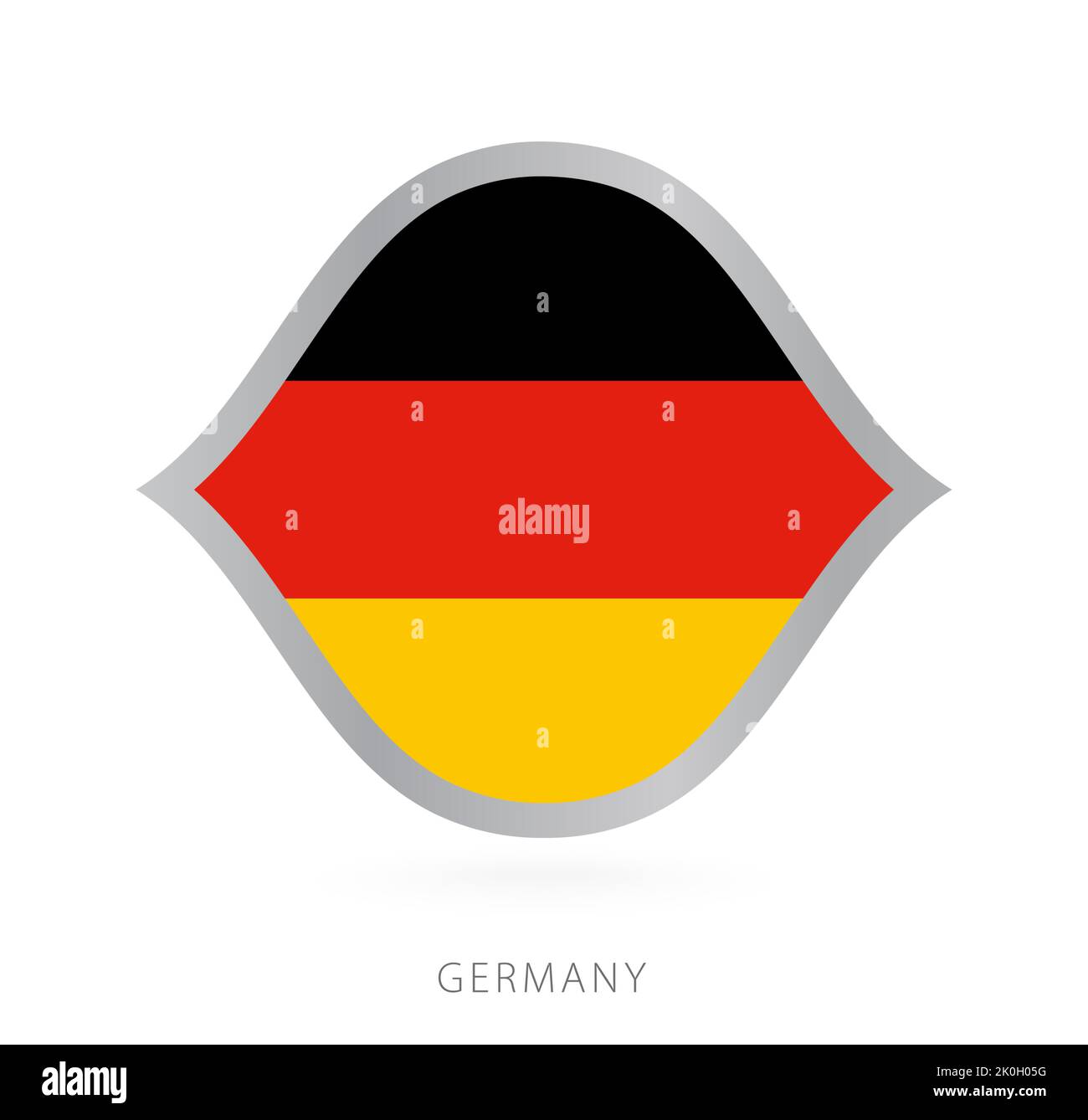 Germany national team flag in style for international basketball ...