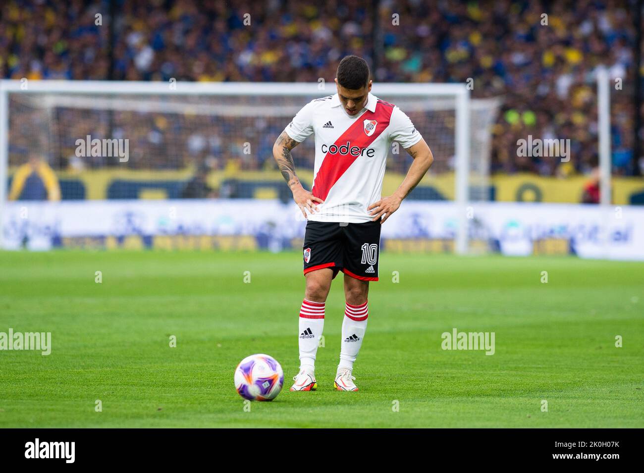 Buenos Aires, Argentina. 11th Sep, 2022. Juan Fernando Quintero seen in ...