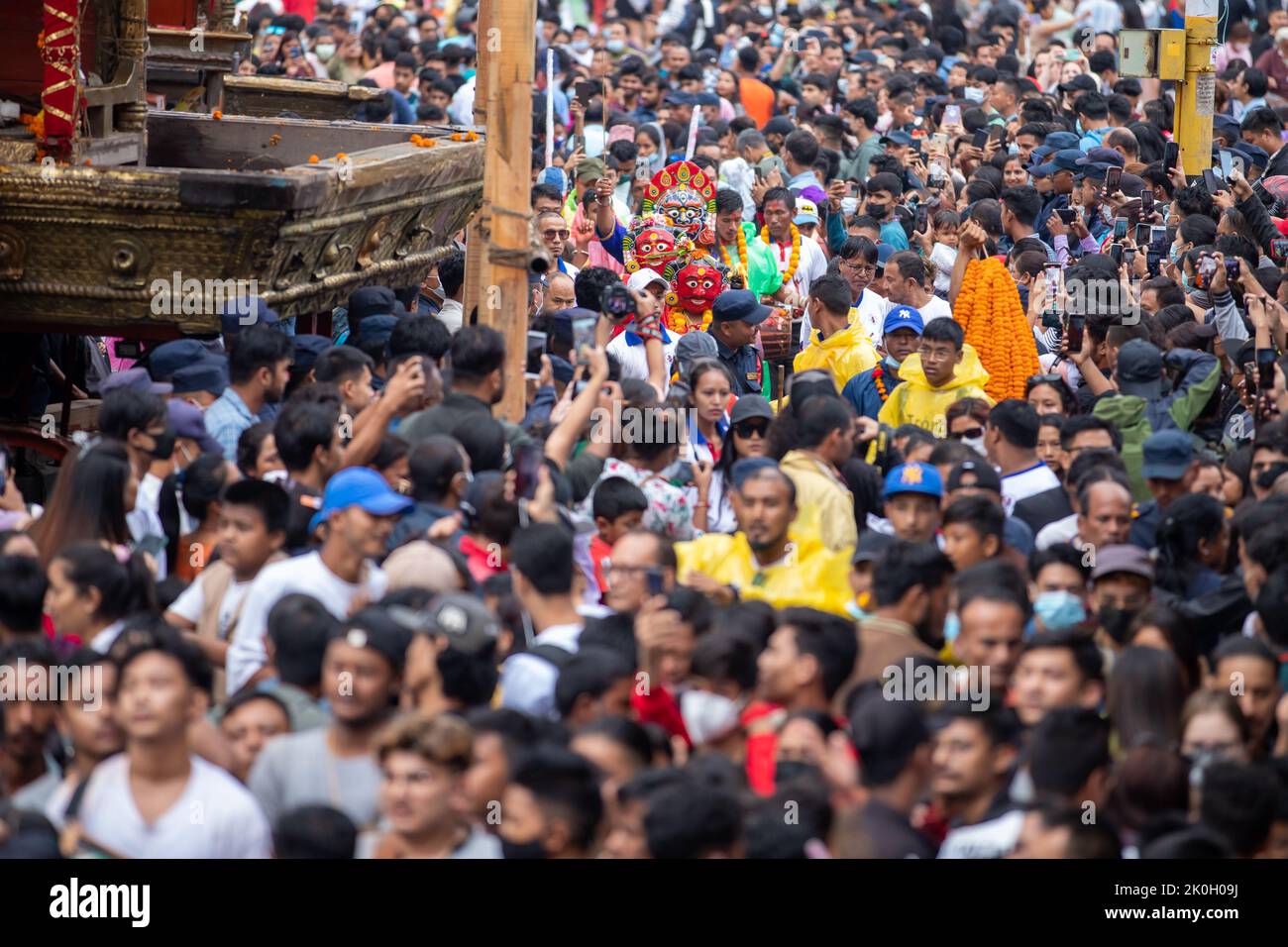 Indra Jatra Festival Stock Photo - Alamy