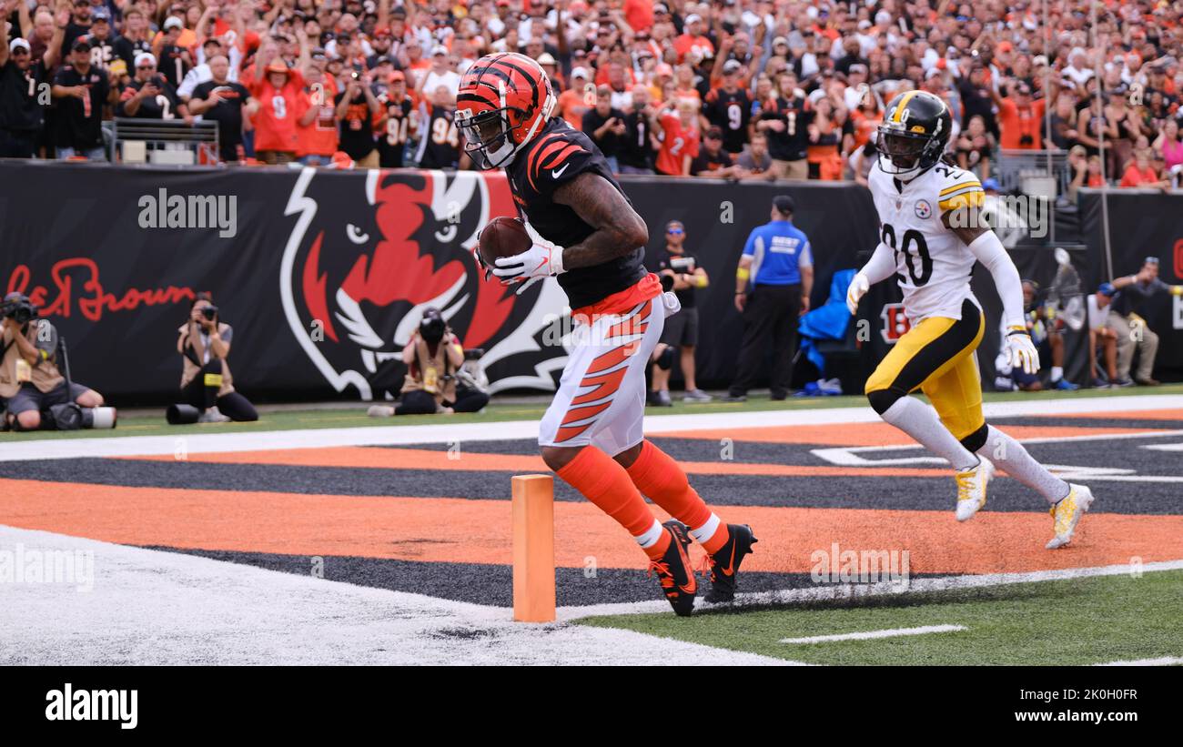 Cincinnati, Ohio, USA. Paycor Stadium. 11th Sep, 2022. Ja'Marr Chase #1 ...