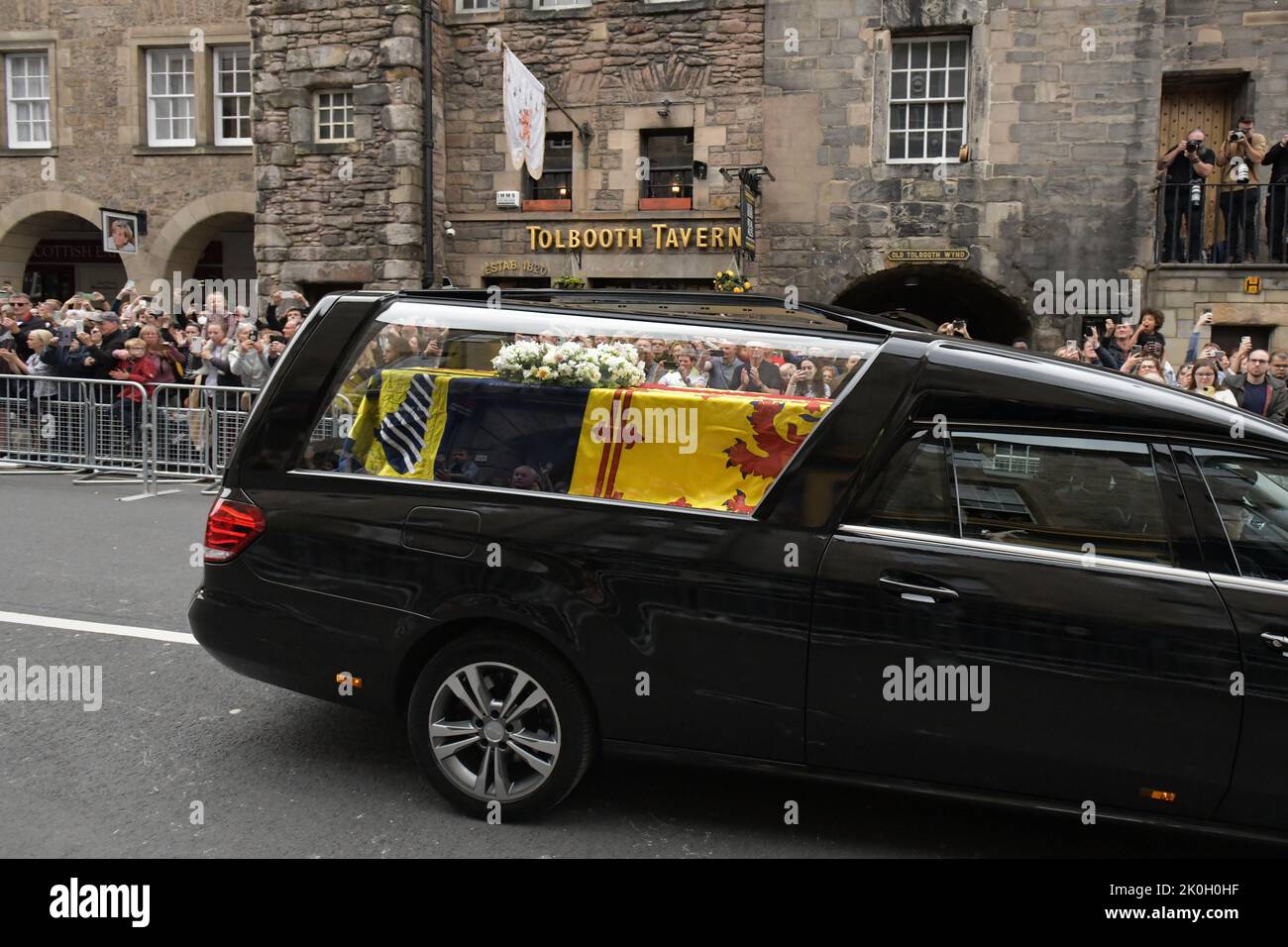 Edinburgh Scotland, UK 11 September 2022. The late Her Majesty Queen ...