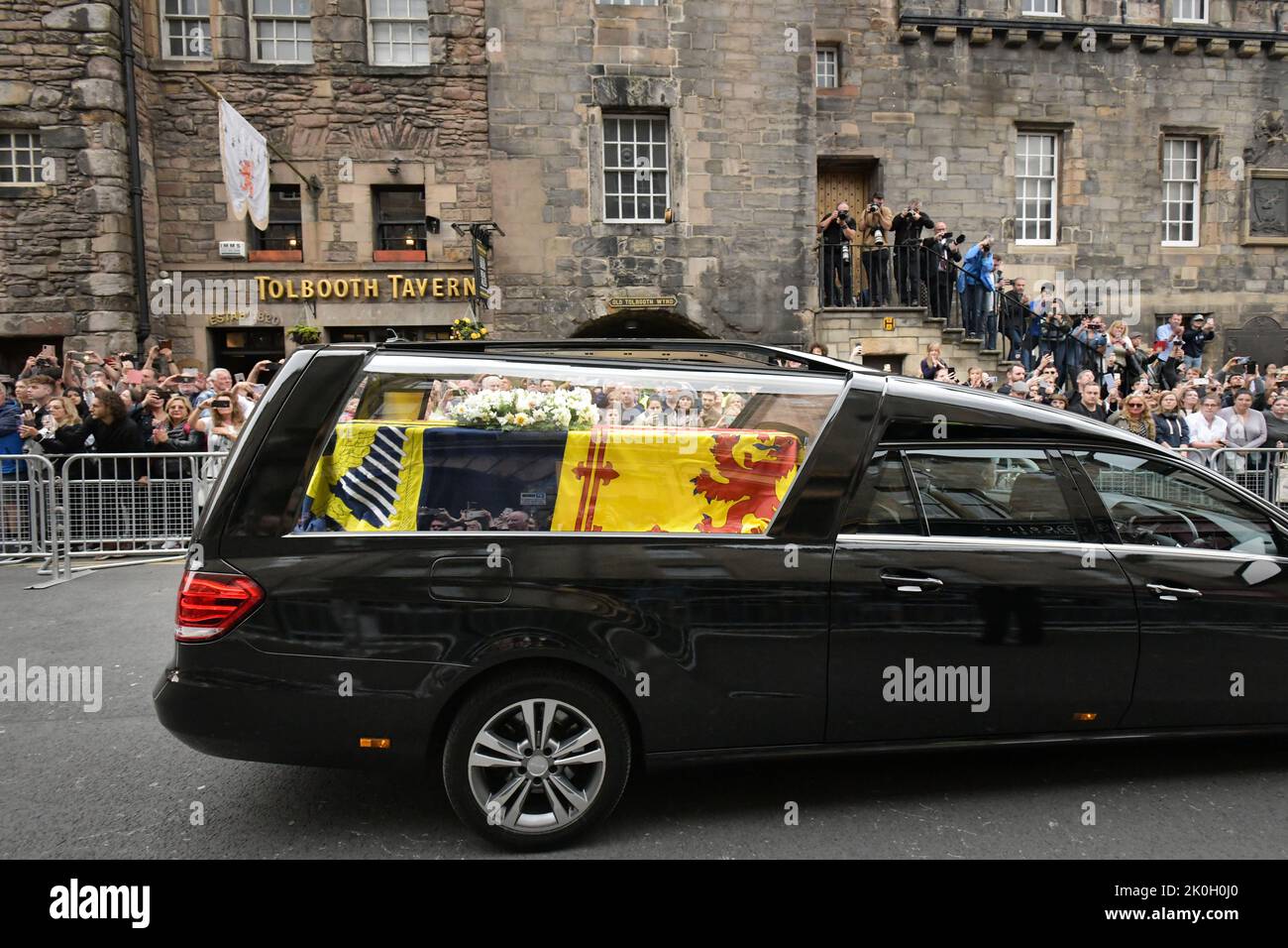 Edinburgh Scotland, UK 11 September 2022. The late Her Majesty Queen ...