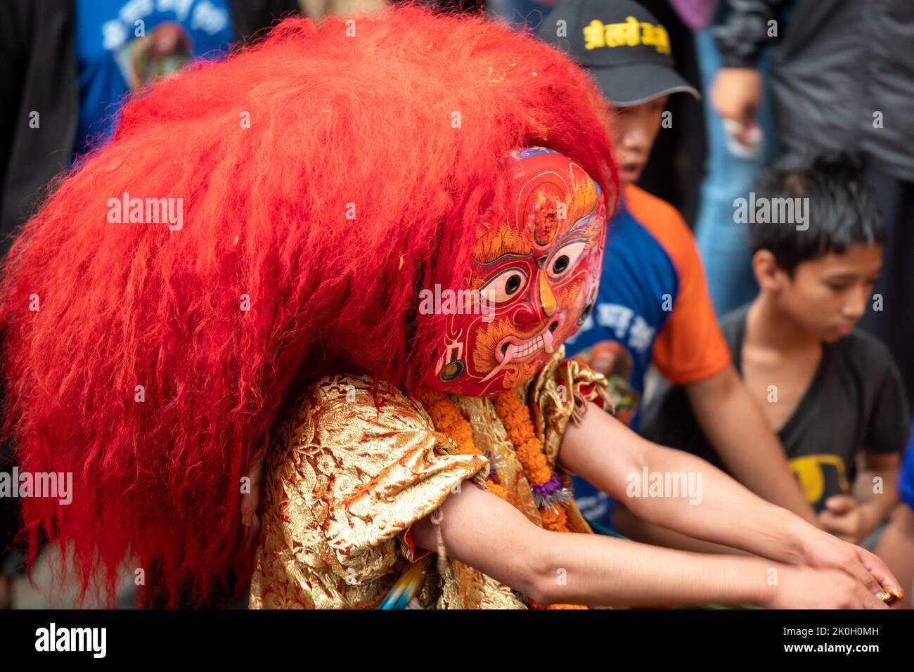 Indra Jatra Festival Stock Photo - Alamy