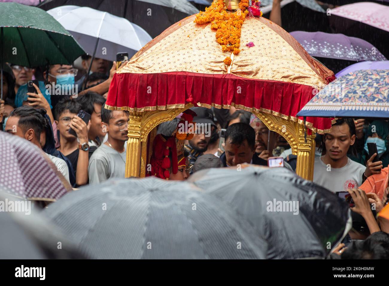 Indra Jatra Festival Stock Photo - Alamy