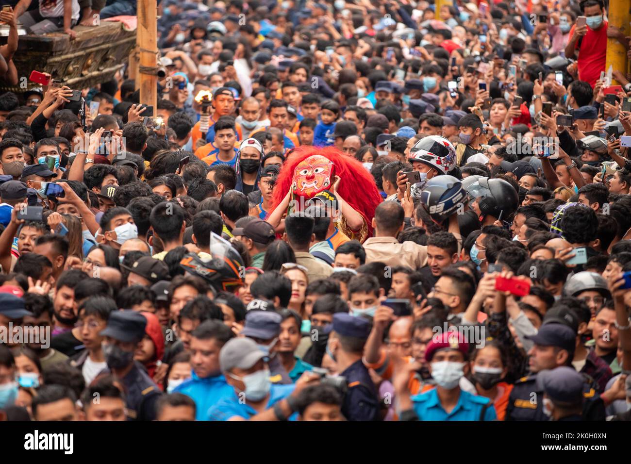 Indra Jatra Festival Stock Photo - Alamy