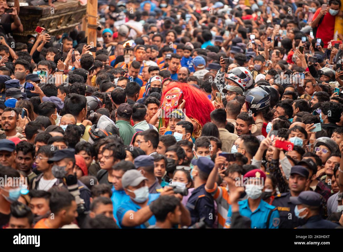 Indra Jatra Festival Stock Photo - Alamy