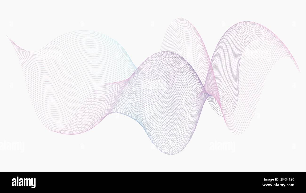 Vector illustration of warm and cold tones on white pattern with nice ...